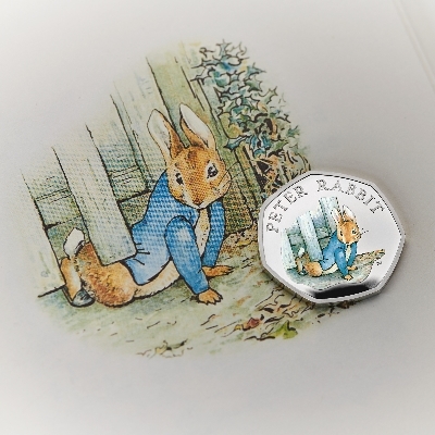 News: Peter Rabbit™ hops back onto Royal Mint UK Commemorative 50p ...